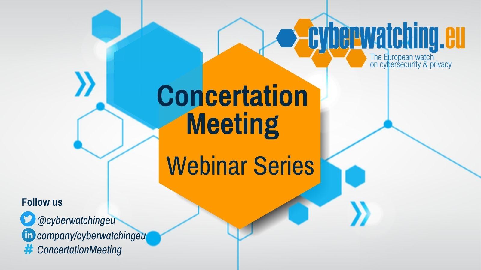 Take part on the upcoming Concertation Meeting Webinar Series ...